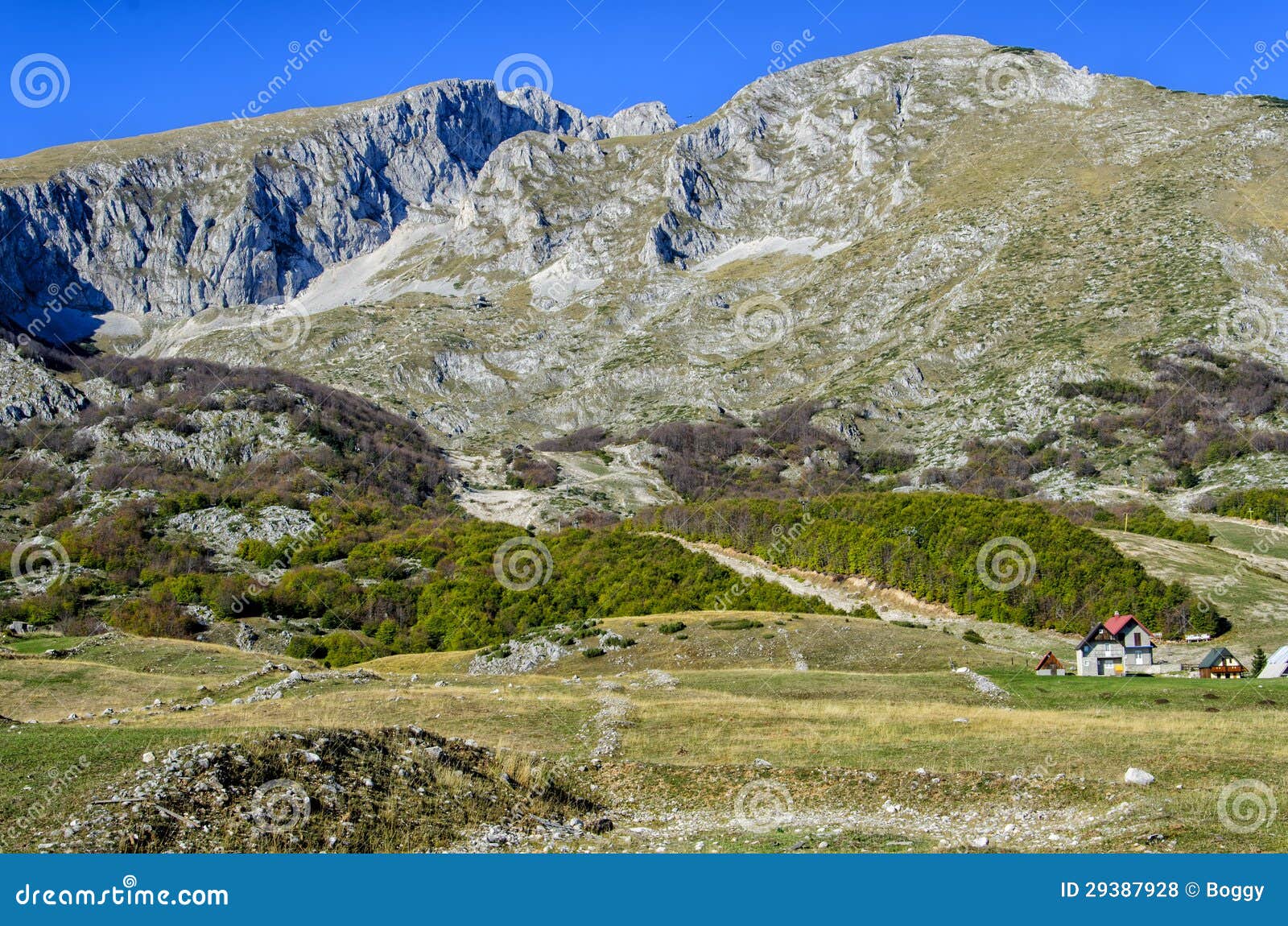 Durmitor, Montenegro stock photo. Image of sunny, scenic - 29387928