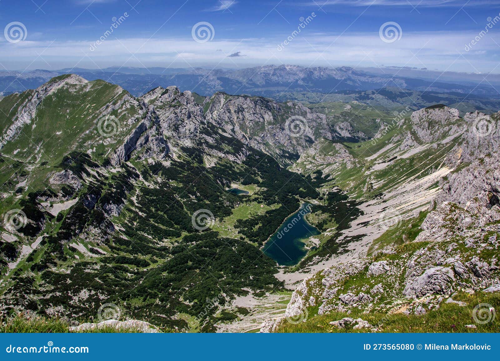 Durmitor Mountain in Montenegro Stock Photo - Image of stone, national ...