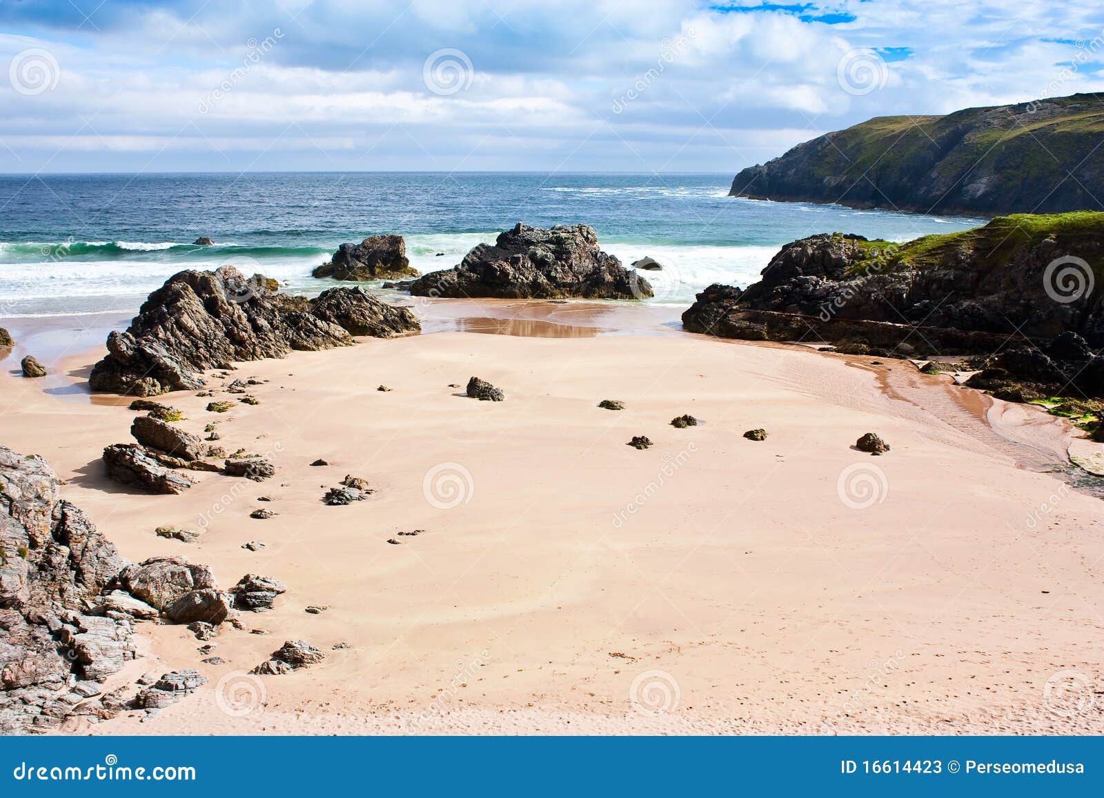 Durness Beach - Scotland stock image. Image of north - 16614423