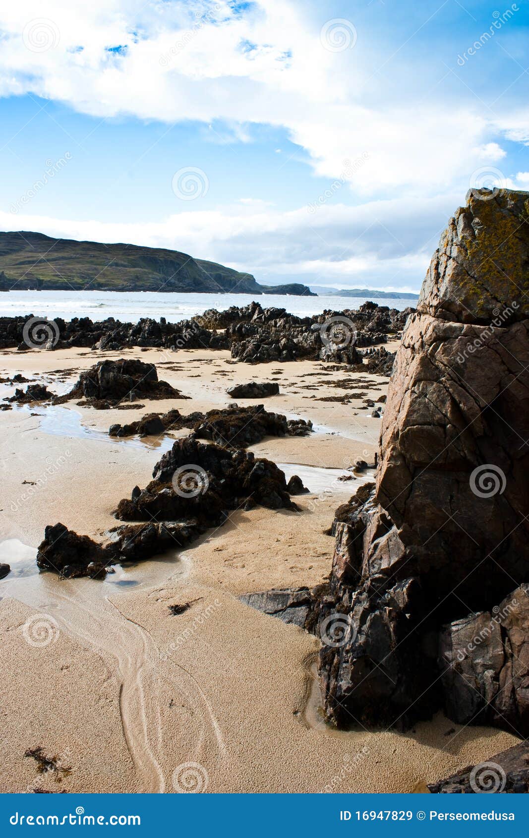 Durness Beach - Scotland stock image. Image of north - 16947829
