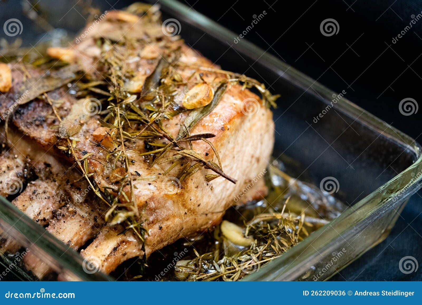 Duroc Pork rips stock photo. Image of marinate, rack - 262209036