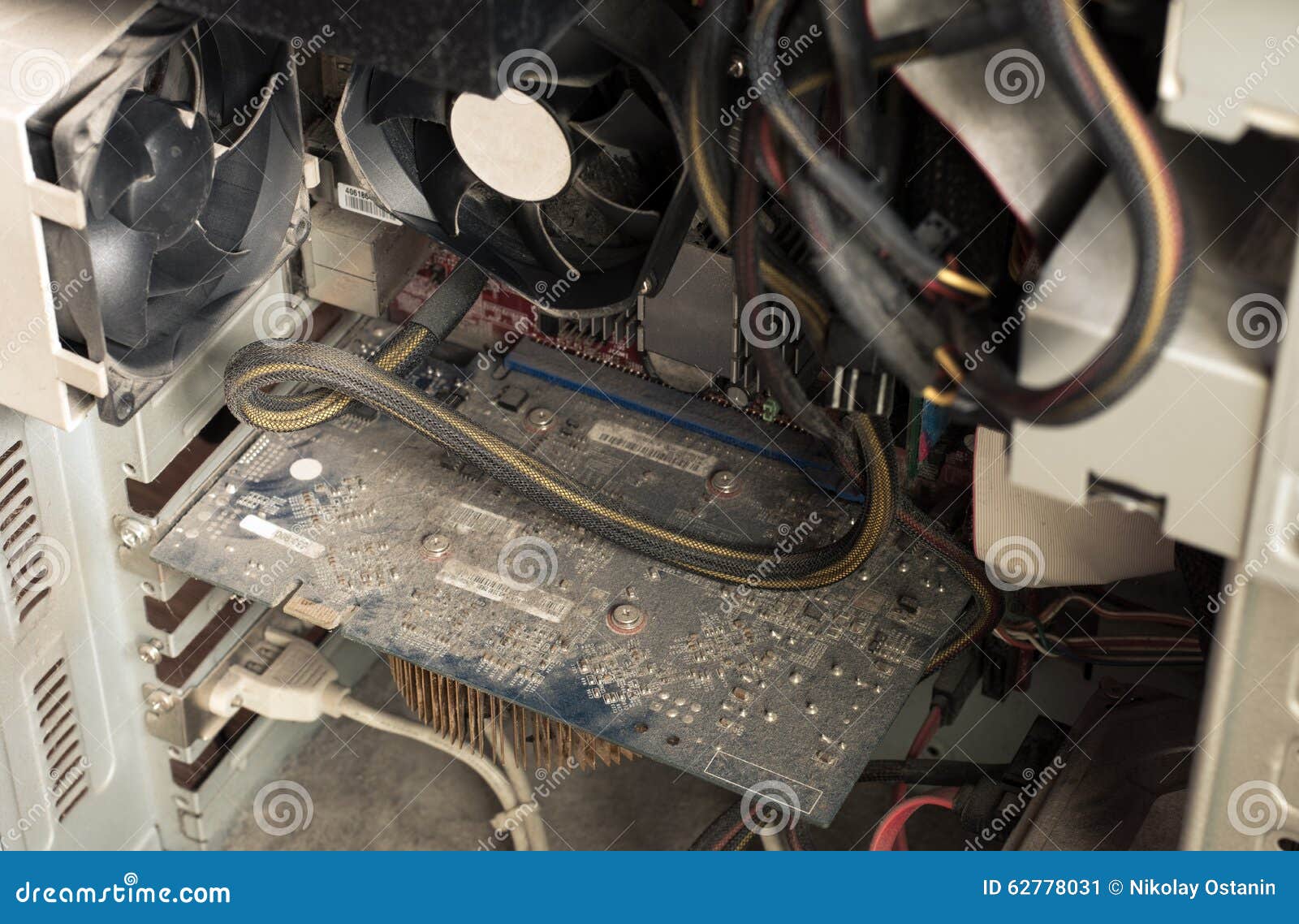 Dusty Computer Parts Royalty-Free Stock Photography | CartoonDealer.com ...