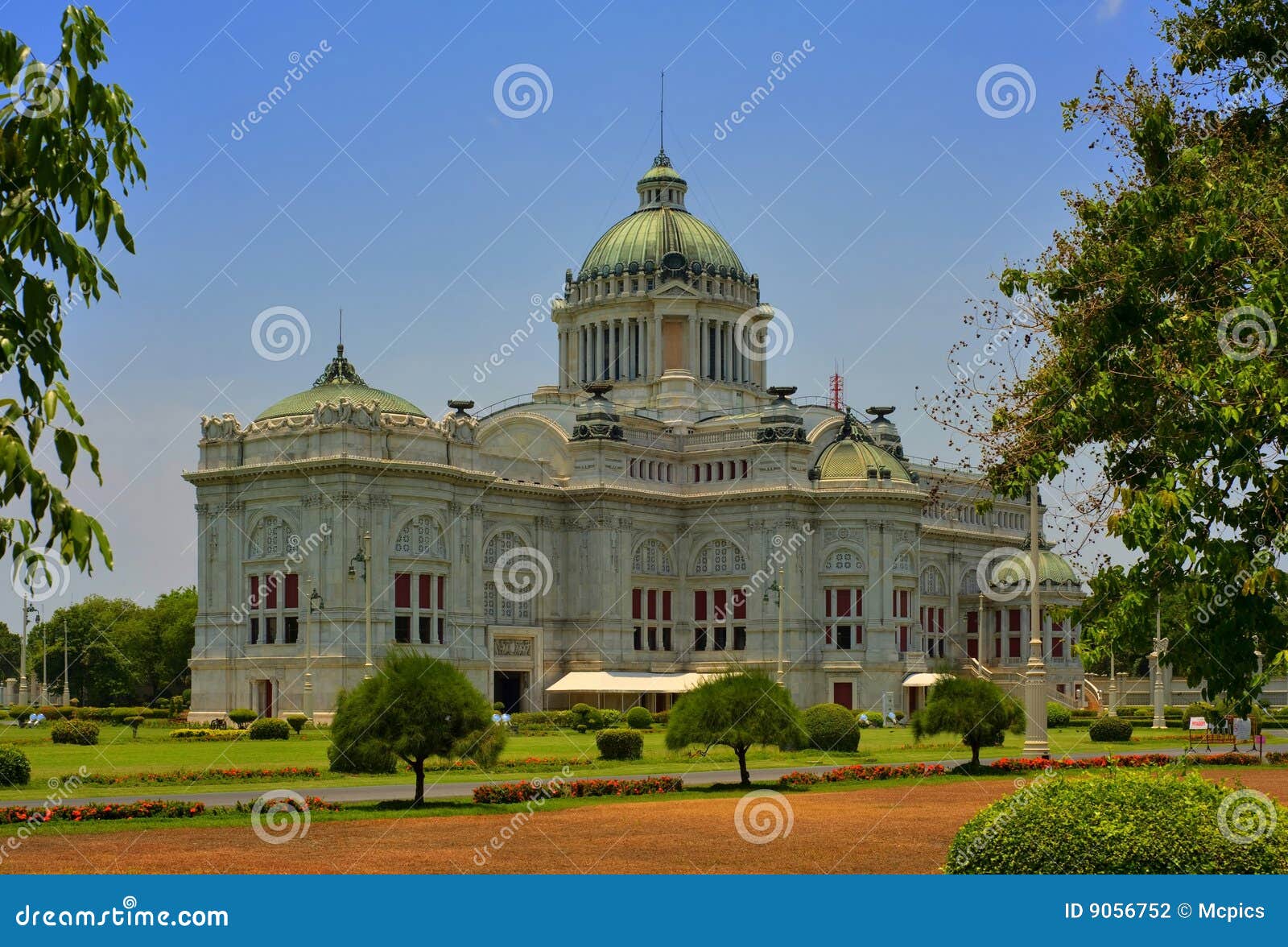 Dusit Palace in Bangkok stock photo. Image of thailand - 9056752