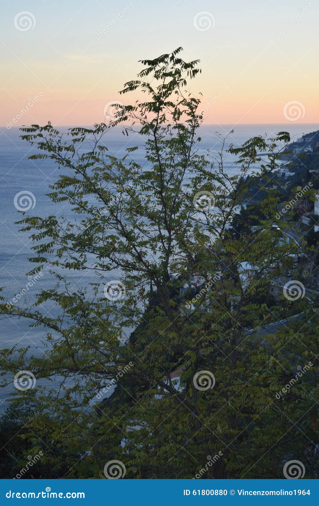 Dusk in coastal stock photo. Image of effects, special - 61800880