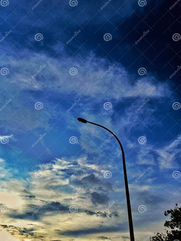 Dusk at the End of a Beautiful AfternoonðŸ’• Stock Photo - Image of ...