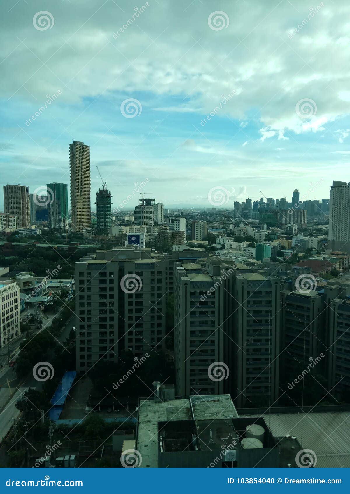 DUSK stock photo. Image of hours, looking, dusk, buildings - 103854040