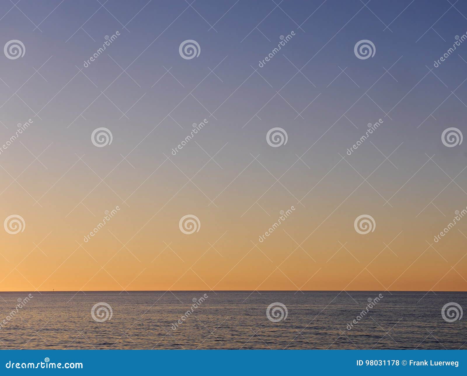 Dusk Over the Sea in Corsica Stock Photo - Image of calm, ocean: 98031178