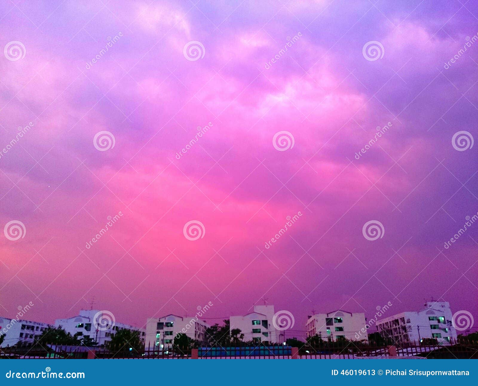 Dusk stock image. Image of evening, twilight, nightfall - 46019613