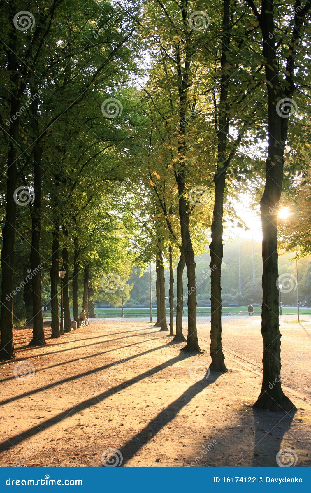 Dusseldorf Park stock photo. Image of germany, walking - 16174122