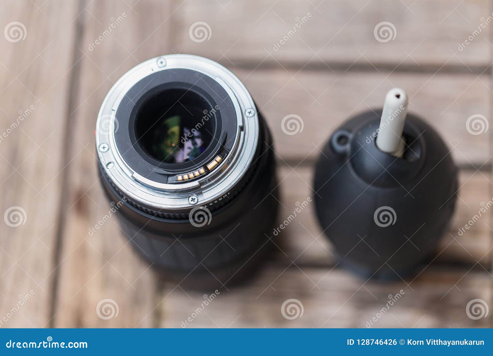 Dust Blower Clean Camera Lens Tool Stock Photo - Image of processor ...
