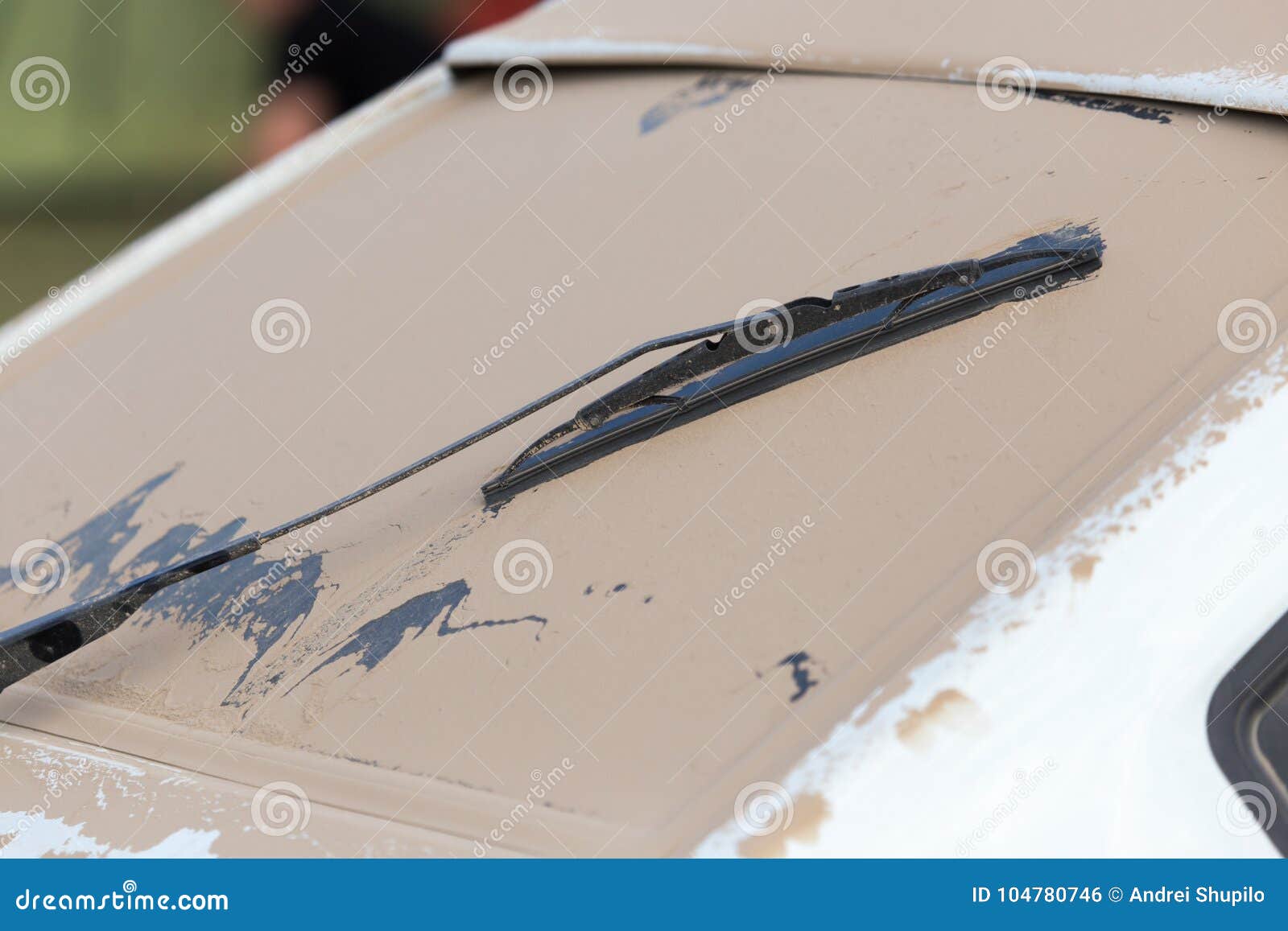 Dust on the Cars As a Backdrop Stock Photo - Image of texture ...