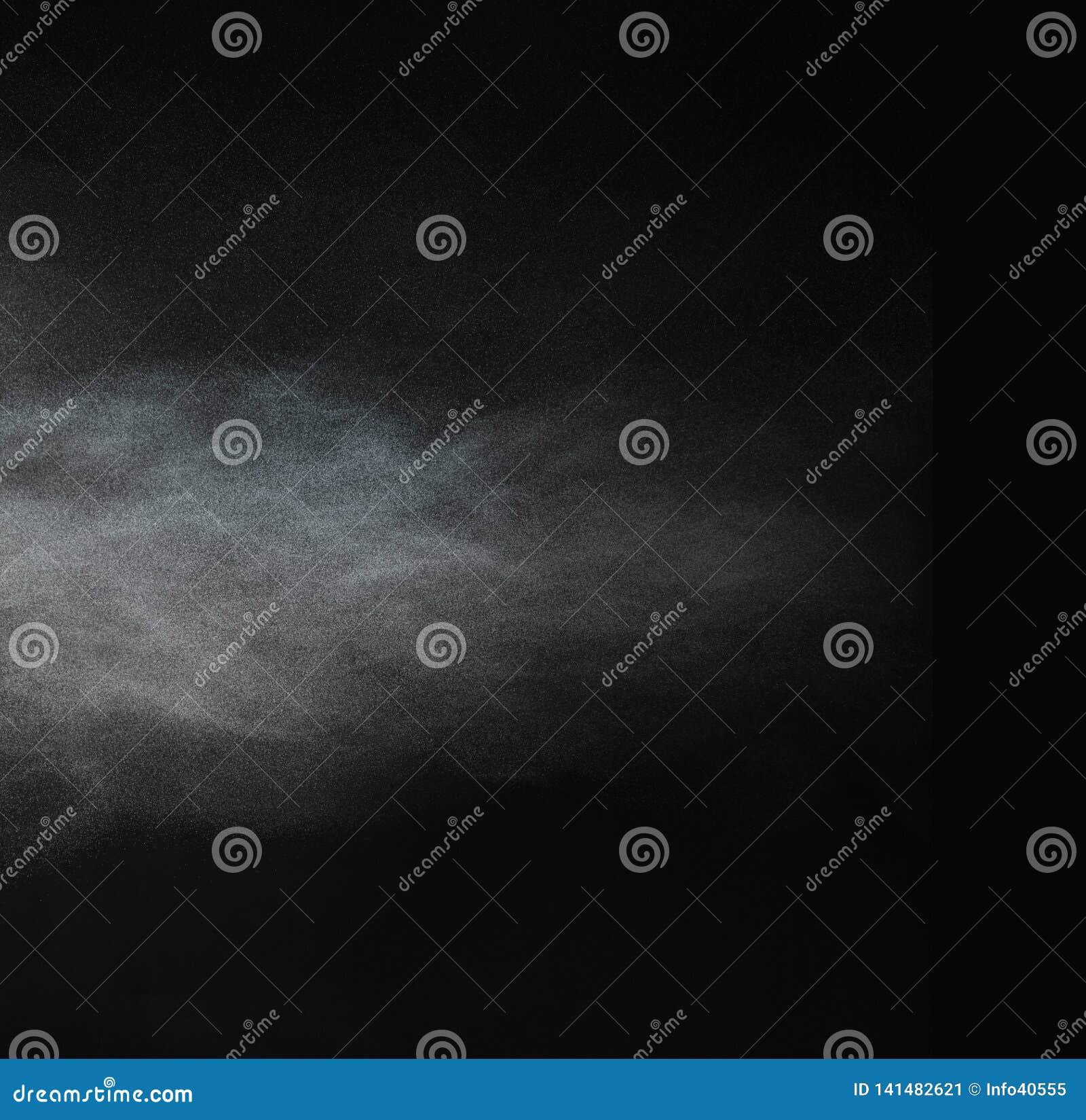 Dust Cloud on Black Background Stock Image - Image of dramatic, flying ...