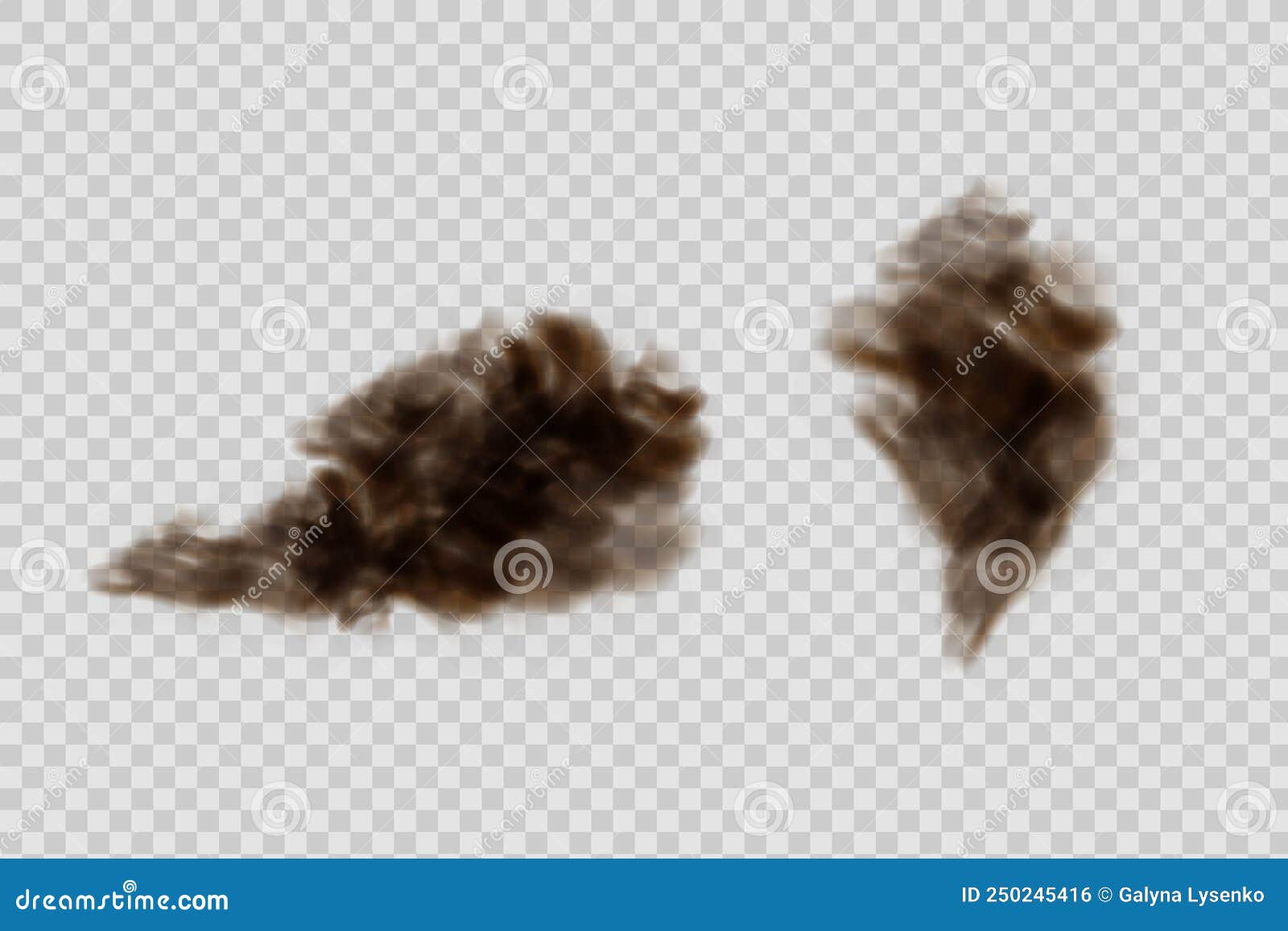 Dust Cloud with Particles with Dirt,cigarette Smoke, Smog, Soil and ...