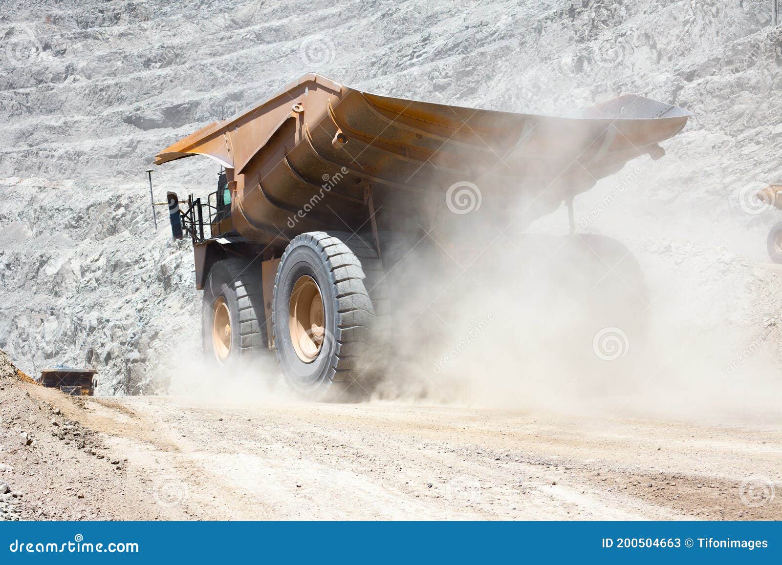 Dust Contamination in a Copper Mine Stock Image - Image of outdoors ...