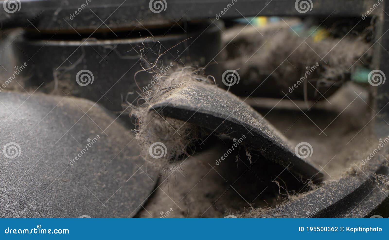 Dust on the Cooling System of the Processing Unit of the Computer ...