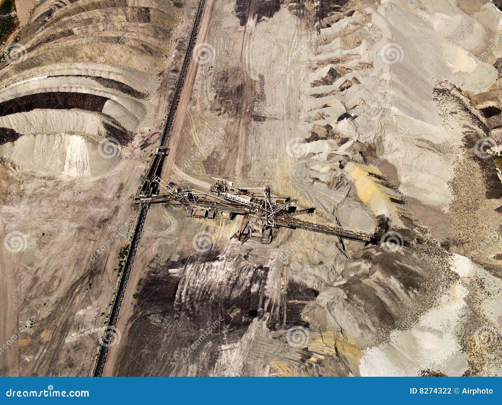 Dust Deposition, Aerial View Picture. Image: 8274322