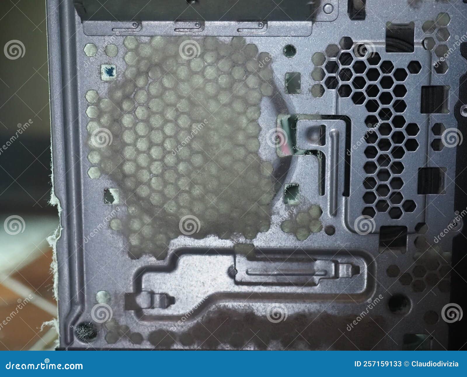 Dust in desktop pc stock image. Image of blocking, calculator - 257159133