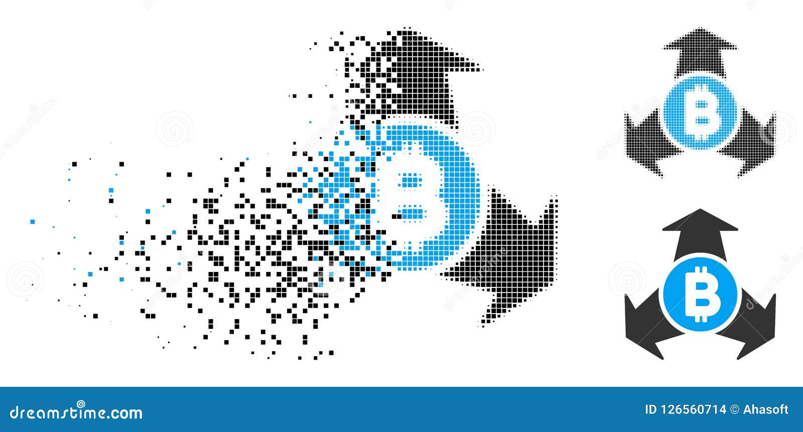 Dust Dot Halftone Bitcoin Spend Arrows Icon Stock Vector - Illustration ... Dust Dot Halftone Bitcoin Spend Arrows Icon Stock Vector - Illustration ...