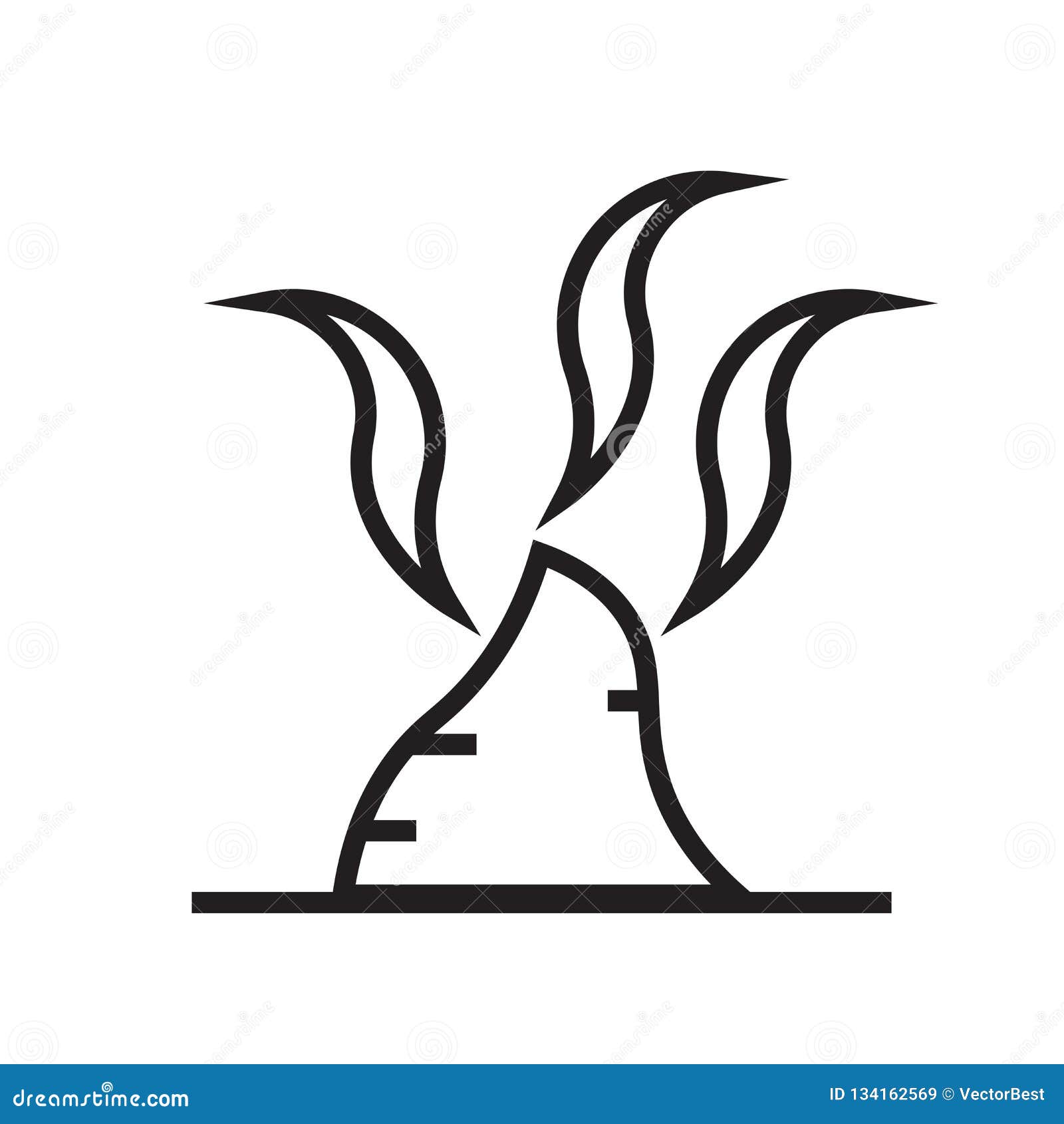 Dust Icon Vector Sign and Symbol Isolated on White Background Stock ...