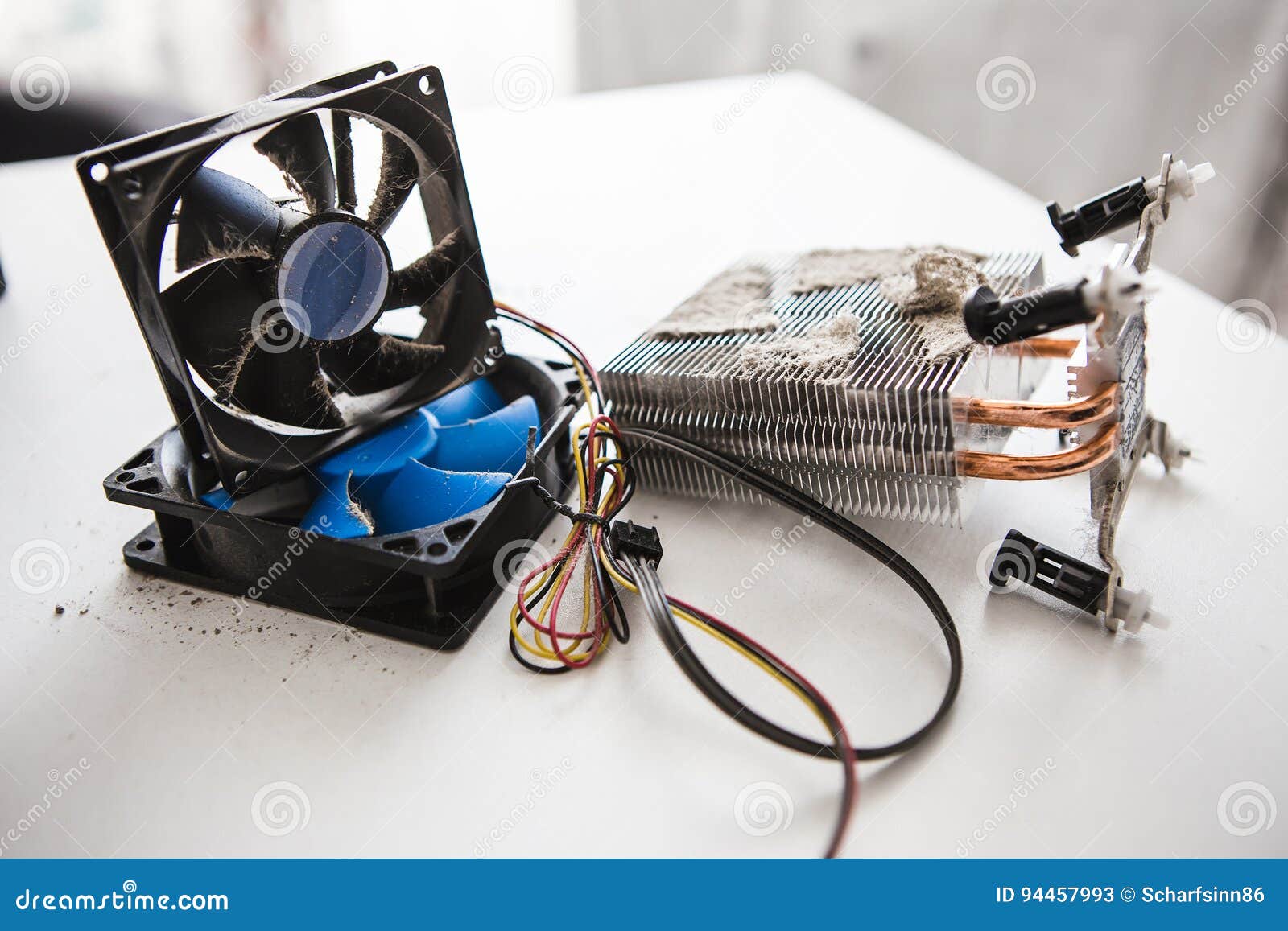 Dust inside computer stock image. Image of motherboard - 94457993