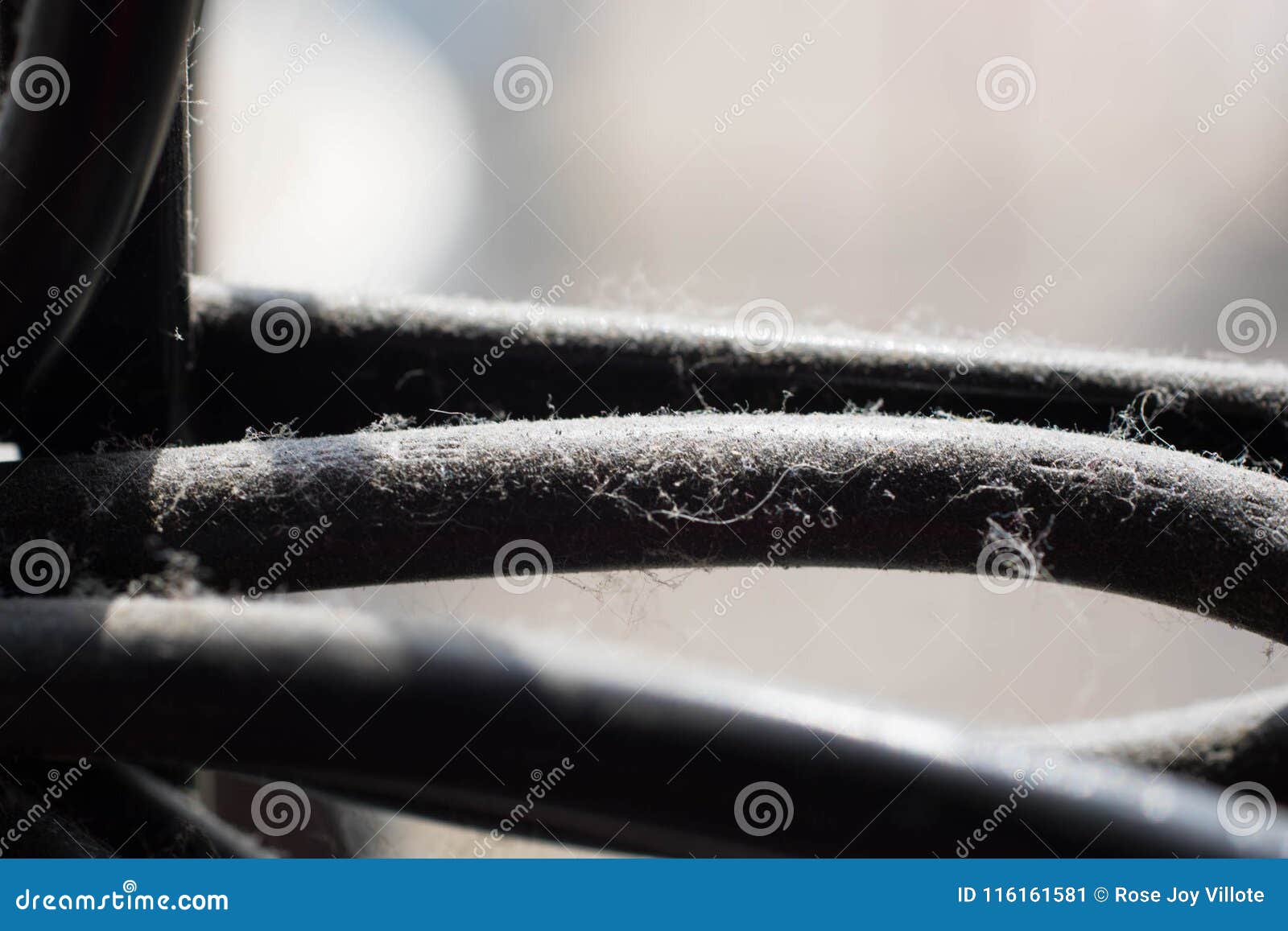 Dirty cable or wire stock image. Image of power, messy - 116161581