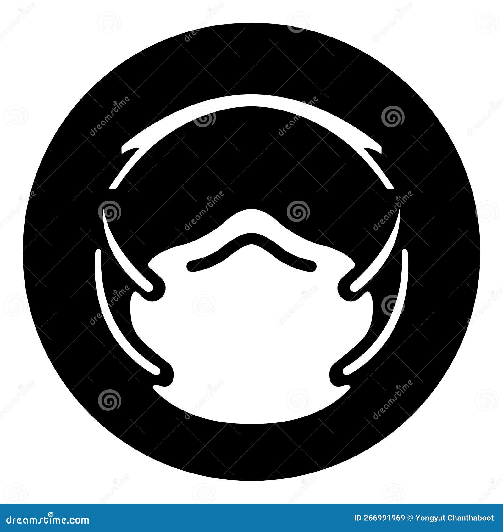 Dust Mask Protection Symbol Sign, Vector Illustration, Isolate on White ...
