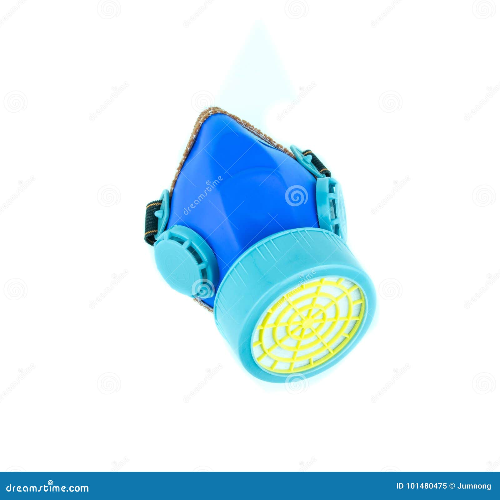 Dust Mask on White Background, Safety Equipment Stock Image - Image of ...