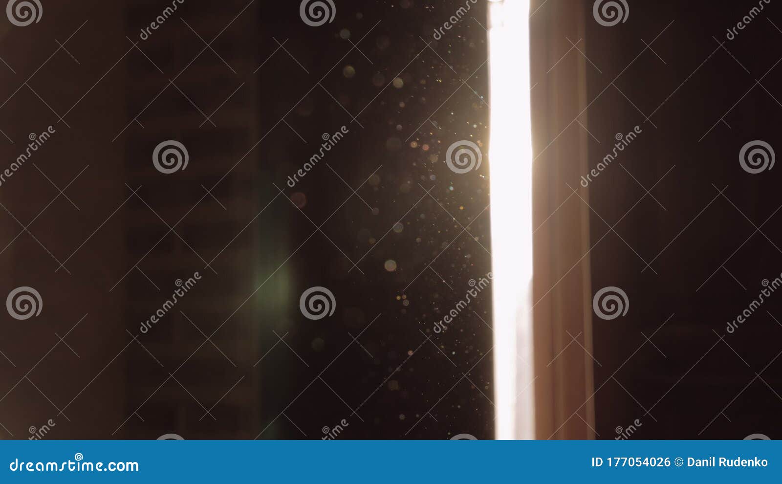 Dust in the Morning Sun Light Stock Footage - Video of dust, bokeh ...