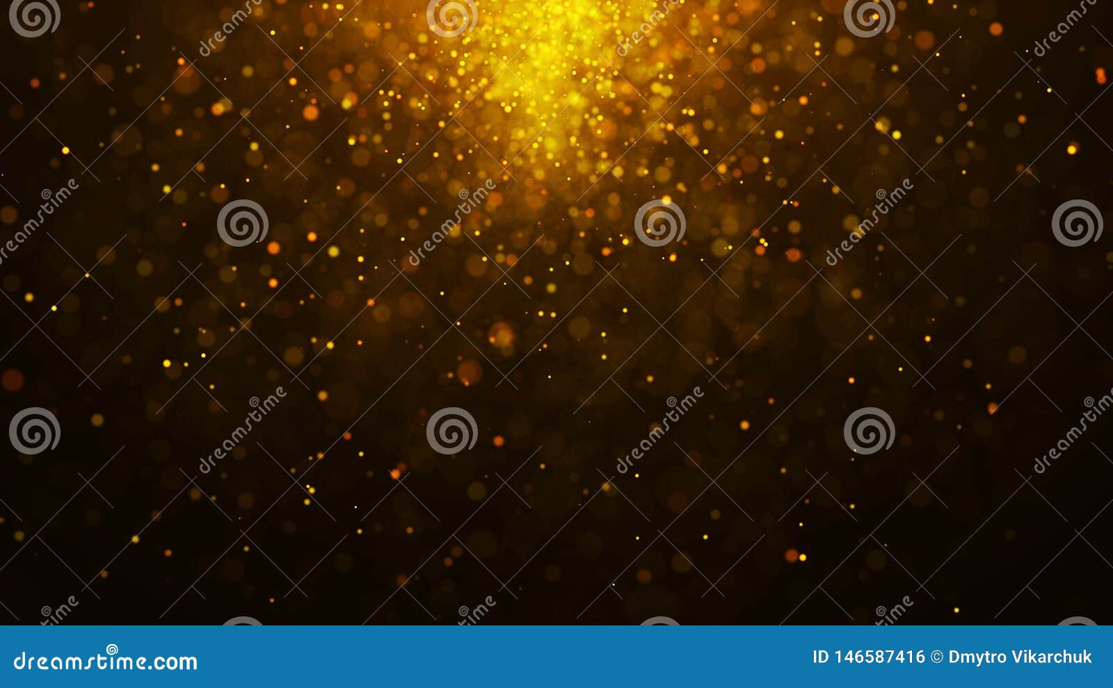 Dust Particles. Abstract Particle Background. Particle Explosion. Dots ...