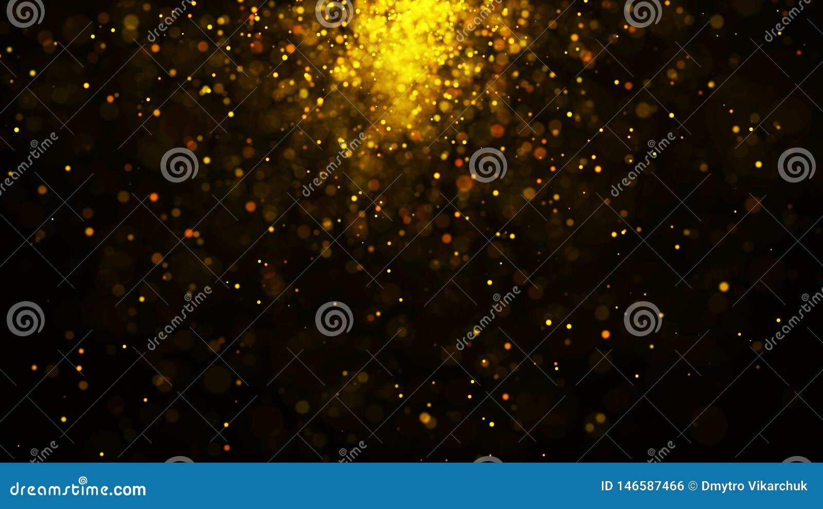 Dust Particles. Abstract Particle Background. Particle Explosion. Dots ...