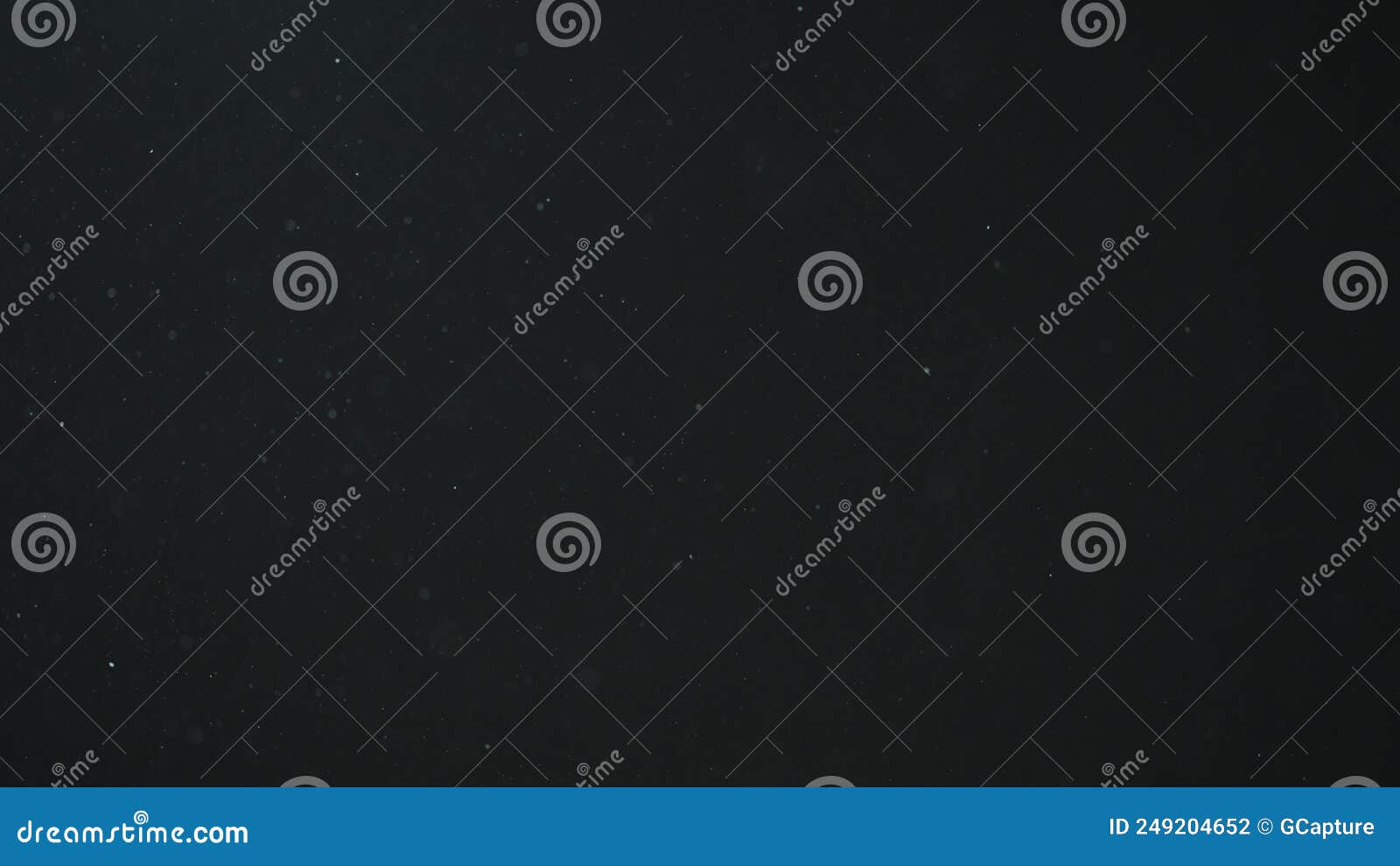 Dust Particles Float in Cool Light on Black Background Stock Photo ...