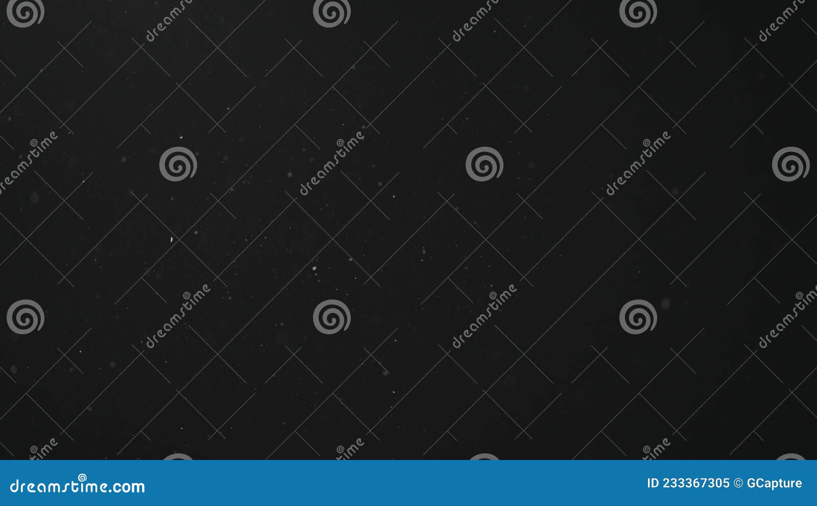 Dust Particles Float in Neutral Light on Black Background Stock Image ...