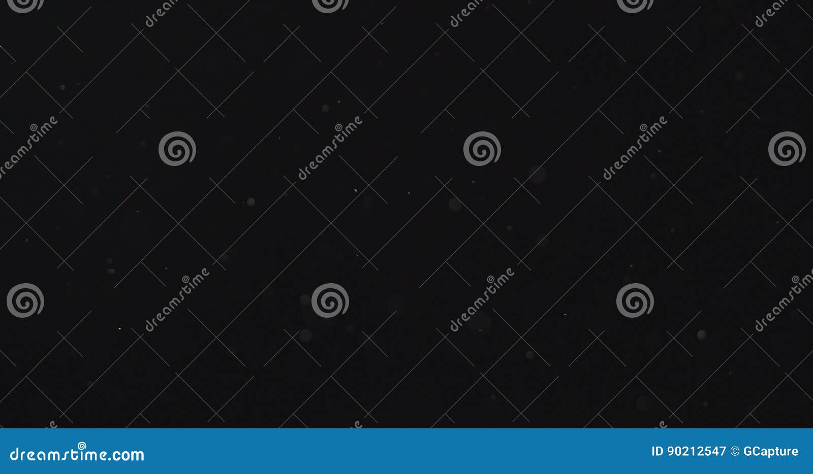 Dust Particles Falling On Black Background, Macro. Dust Particles Fly ...