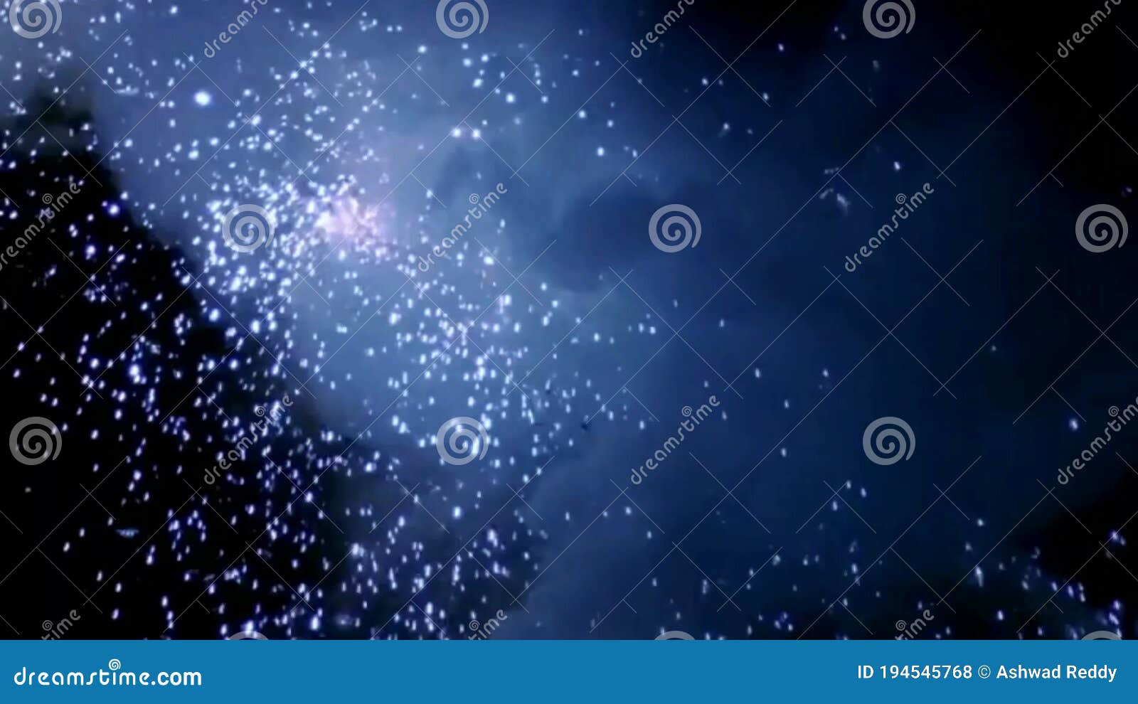 Dust Particles with Night Background Stock Footage - Video of explosion ...
