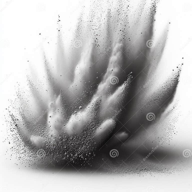 Dust Particles with a Smooth, Polished Surface, Reflecting Ligh Stock ...