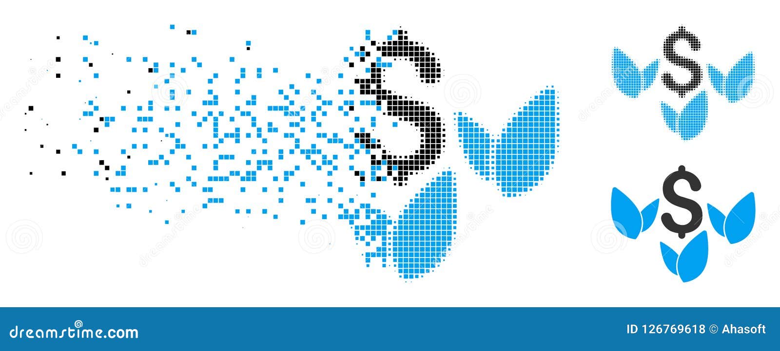 Dust Pixel Halftone Agriculture Startup Icon Stock Vector ... Dust Pixel Halftone Agriculture Startup Icon Stock Vector ...