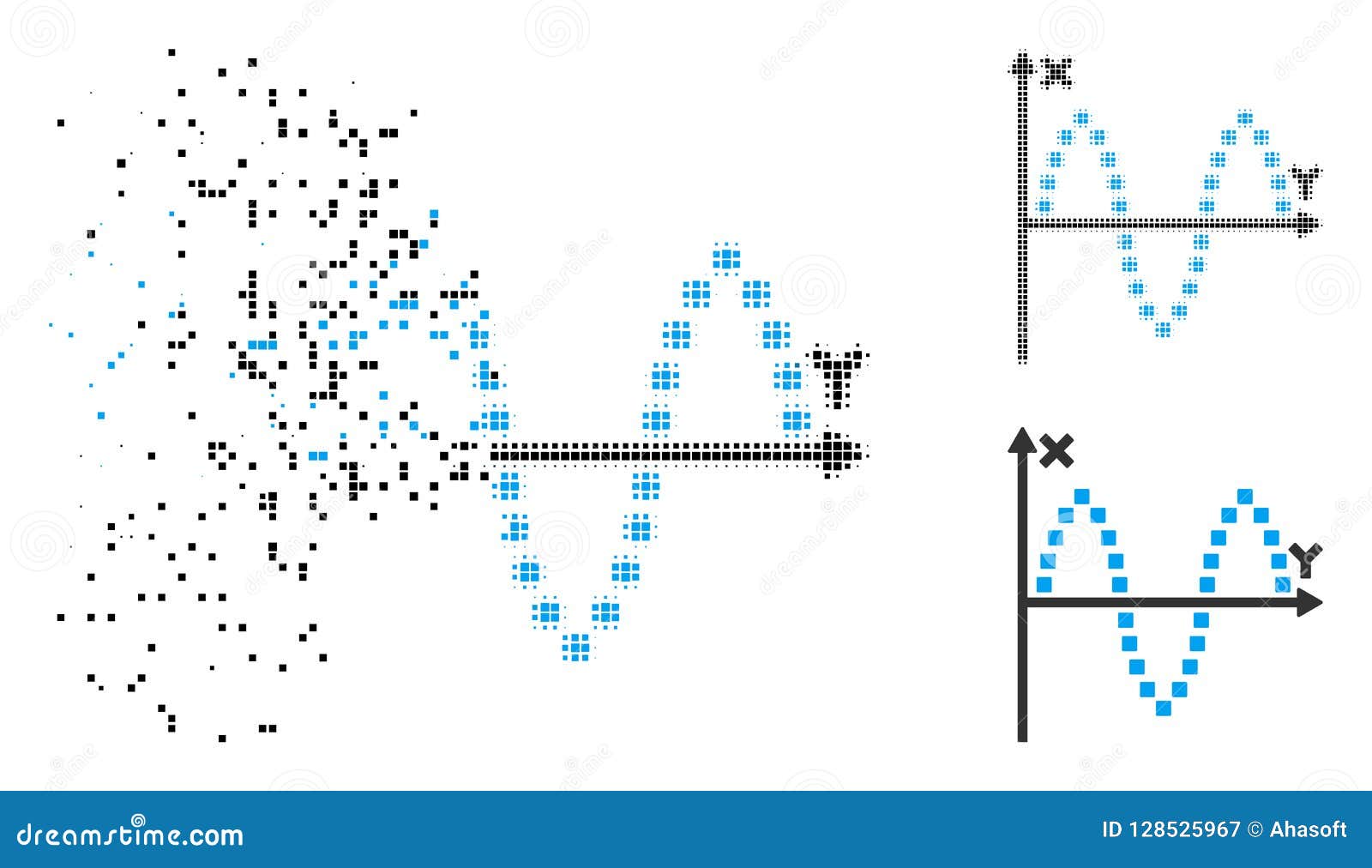 Dust Pixel Halftone Sinusoid Plot Icon Stock Vector - Illustration of ... Dust Pixel Halftone Sinusoid Plot Icon Stock Vector - Illustration of ...
