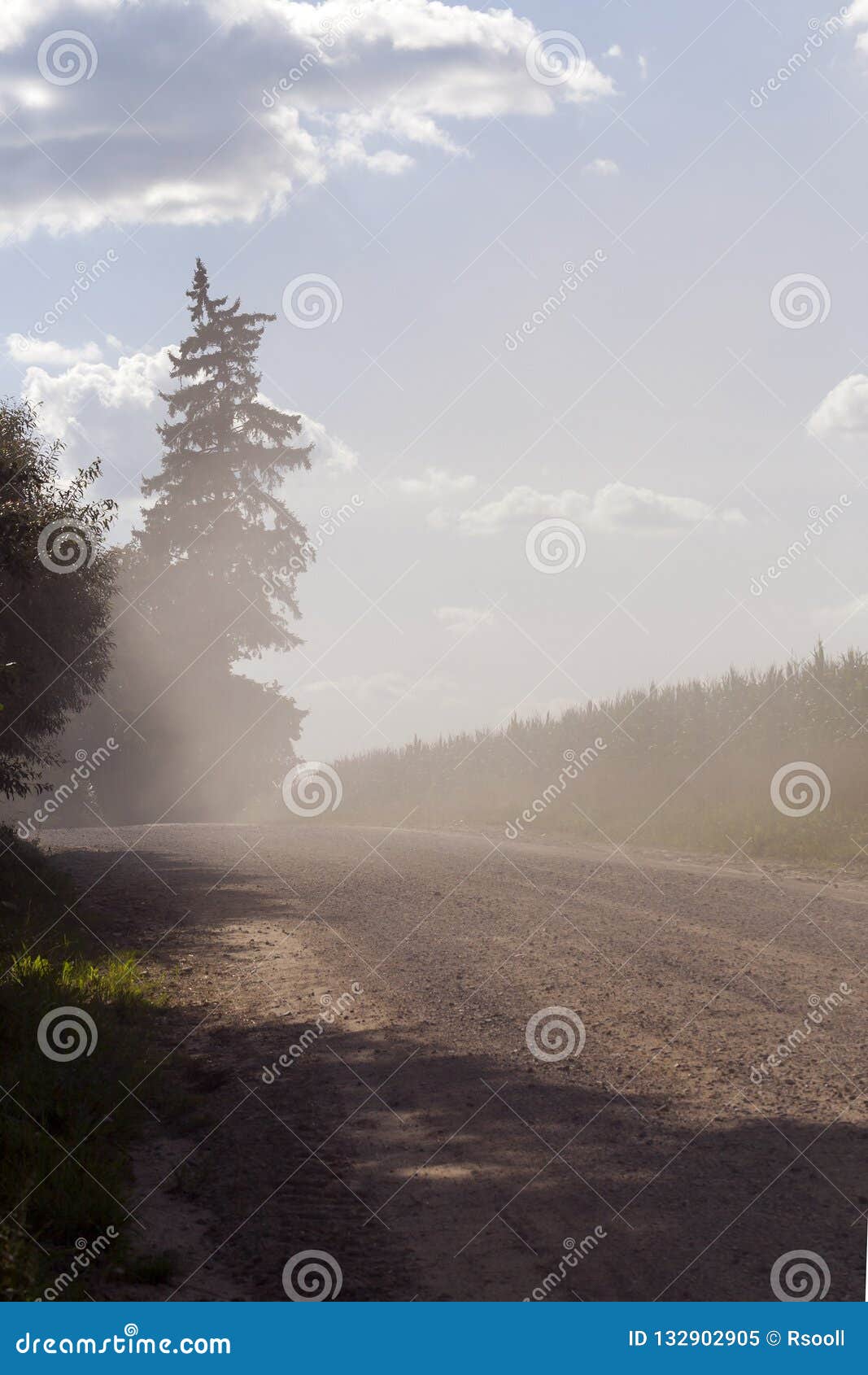Road dust stock image. Image of natural, mist, dust - 132902905