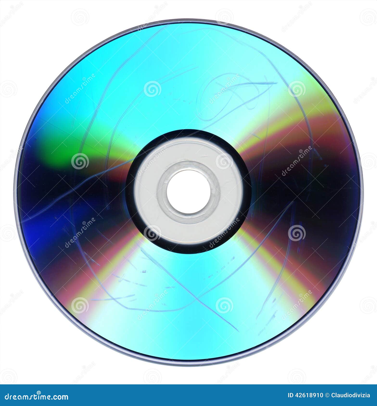 Dust and Scratches on CD DVD Stock Photo - Image of optical, damage ...