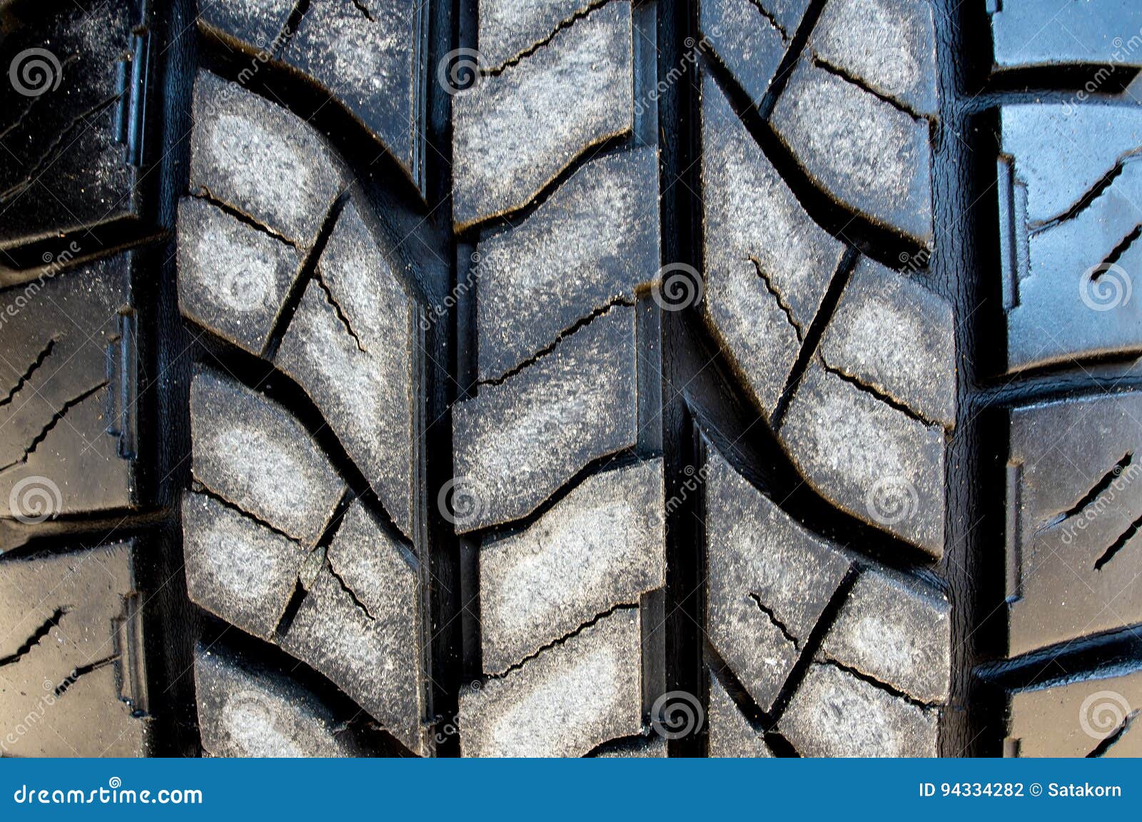 Dust Stick on the Surface of Tire Stock Photo - Image of tire, stick ...