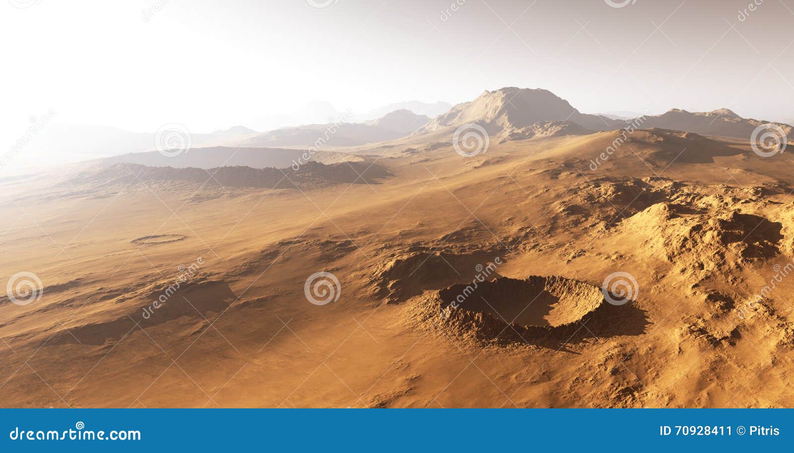 Dust Storm In The Desert, Formidable Natural Phenomenon, Natural ...