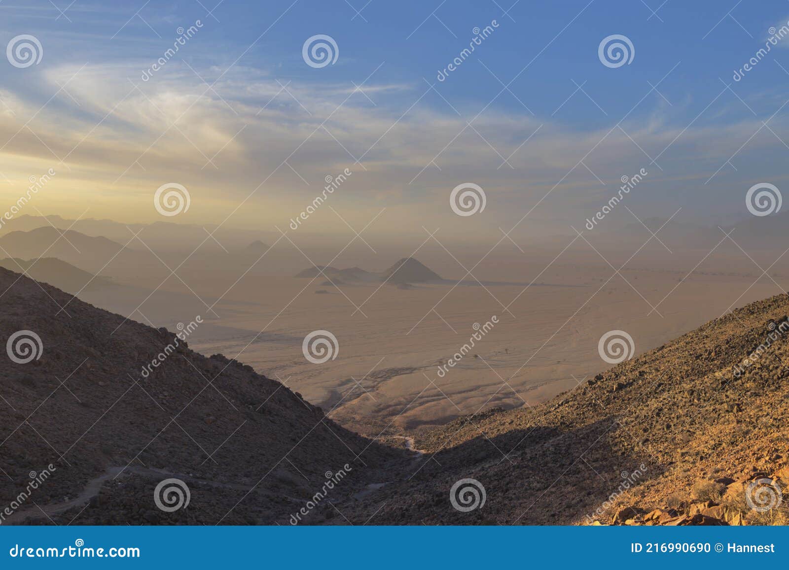 Dust Storm in the Namib Desert Stock Photo - Image of mountain, nature ...