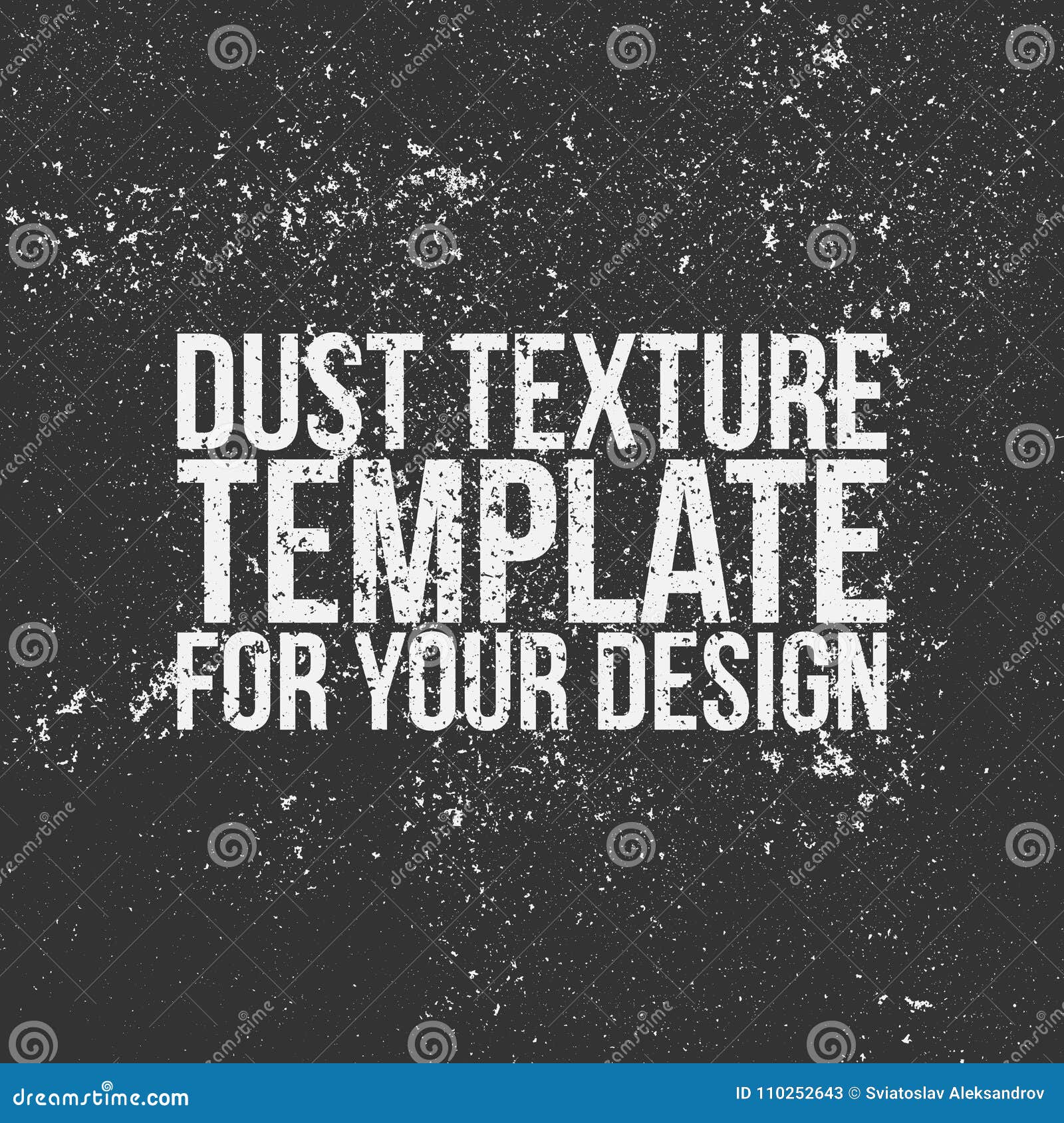 Dust Texture Template for Your Design Stock Vector - Illustration of ...