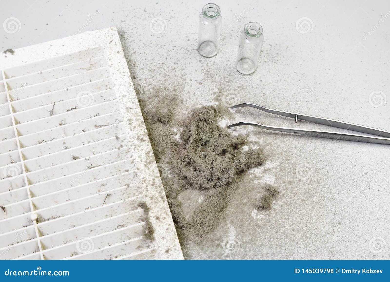 Dust Ventilation and Samplers for Scientific Microanalysis Stock Photo ...