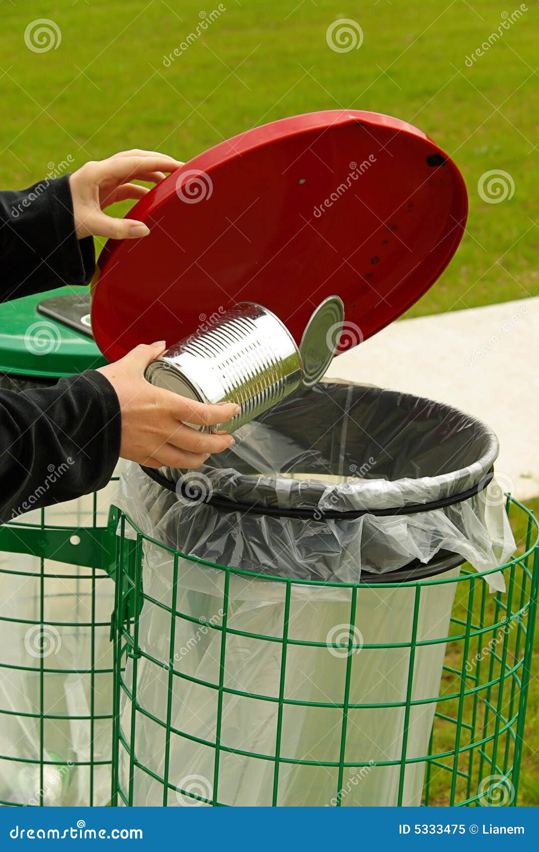 Dustbin 06 stock image. Image of station, dirty, trash - 5333475