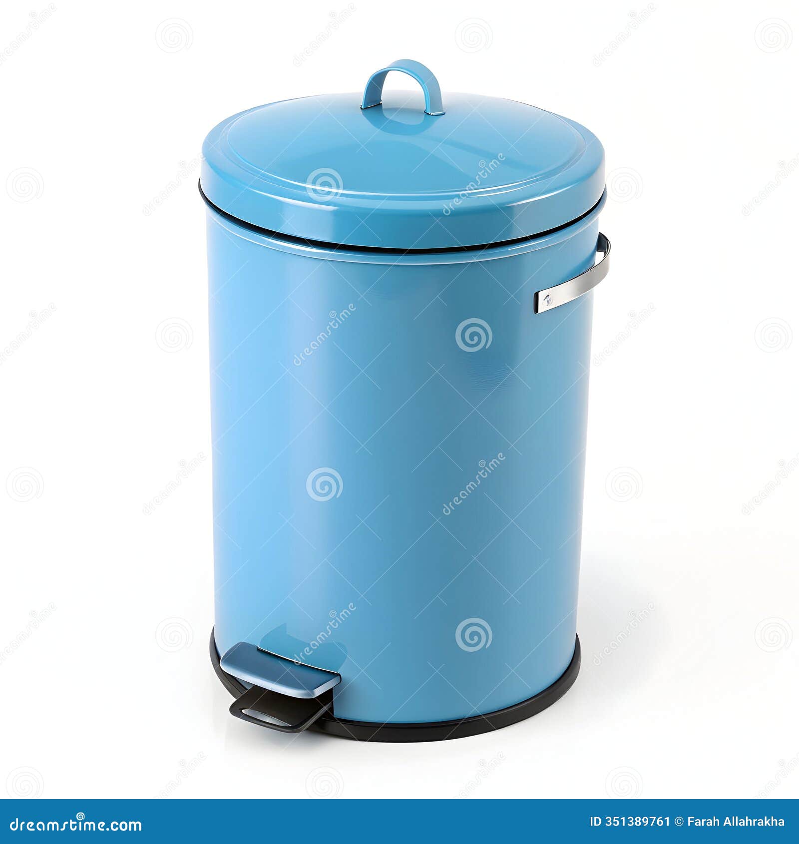 A Dustbin is a Container Used for Holding Waste and Garbage Stock ...