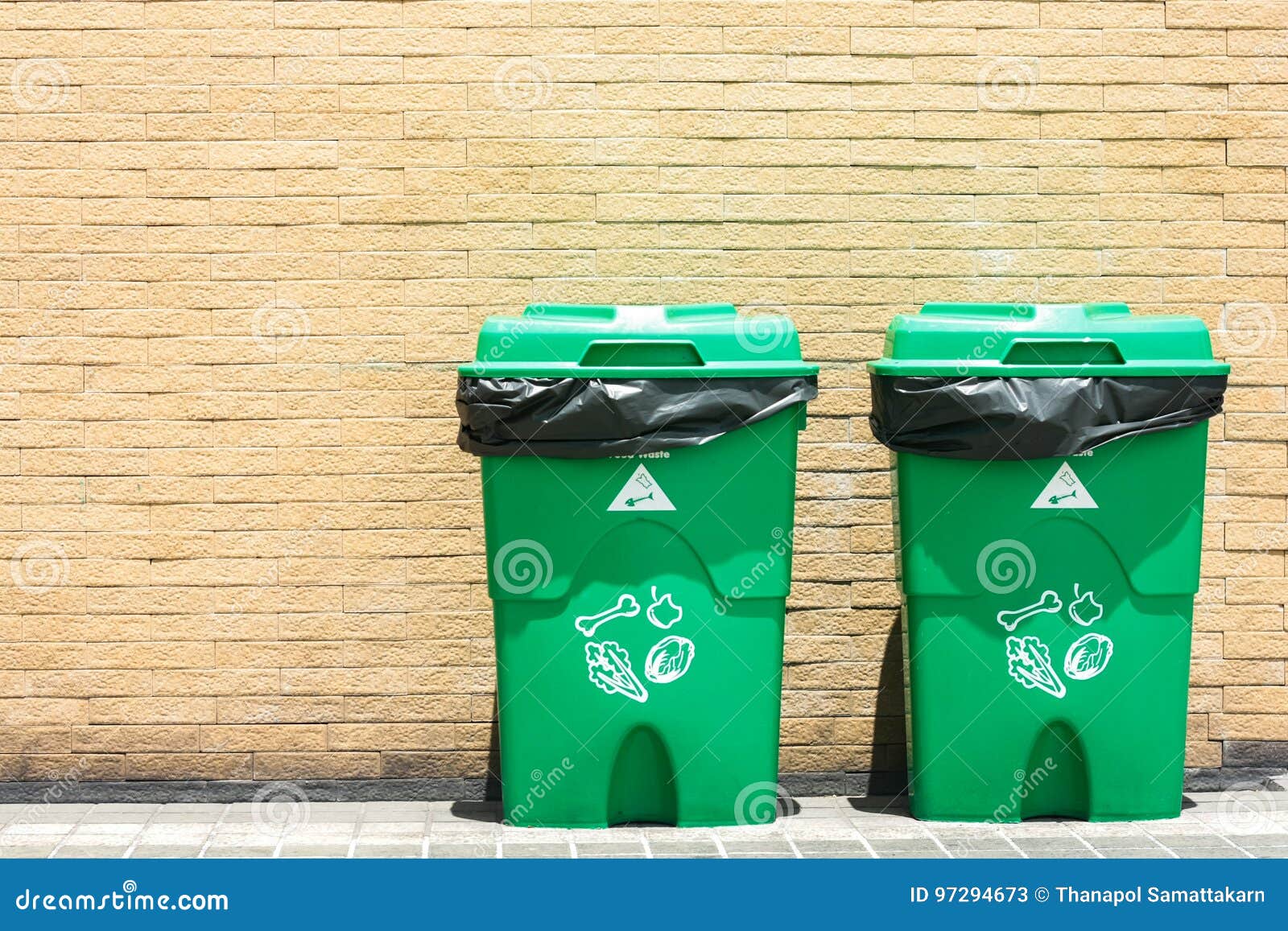 Dustbin stock image. Image of sanitation, cask, outdoor - 97294673