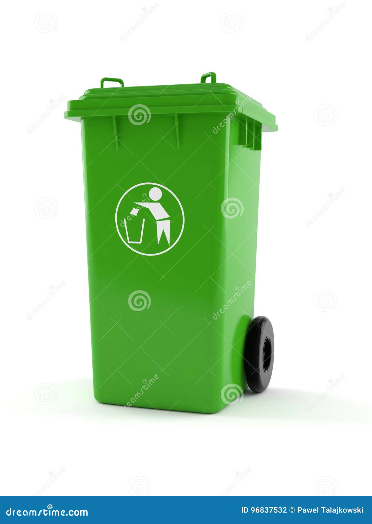 Dustbin stock illustration. Illustration of dustbin, garbage - 96837532
