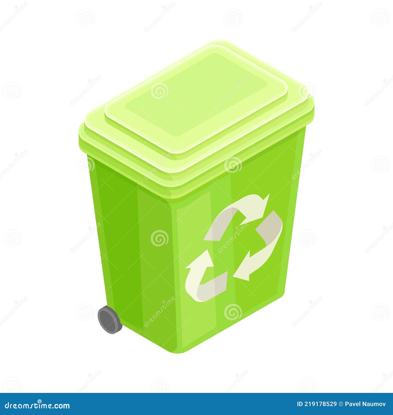 Dustbin for Recyclable Materials As Renewable Green Energy Source ...