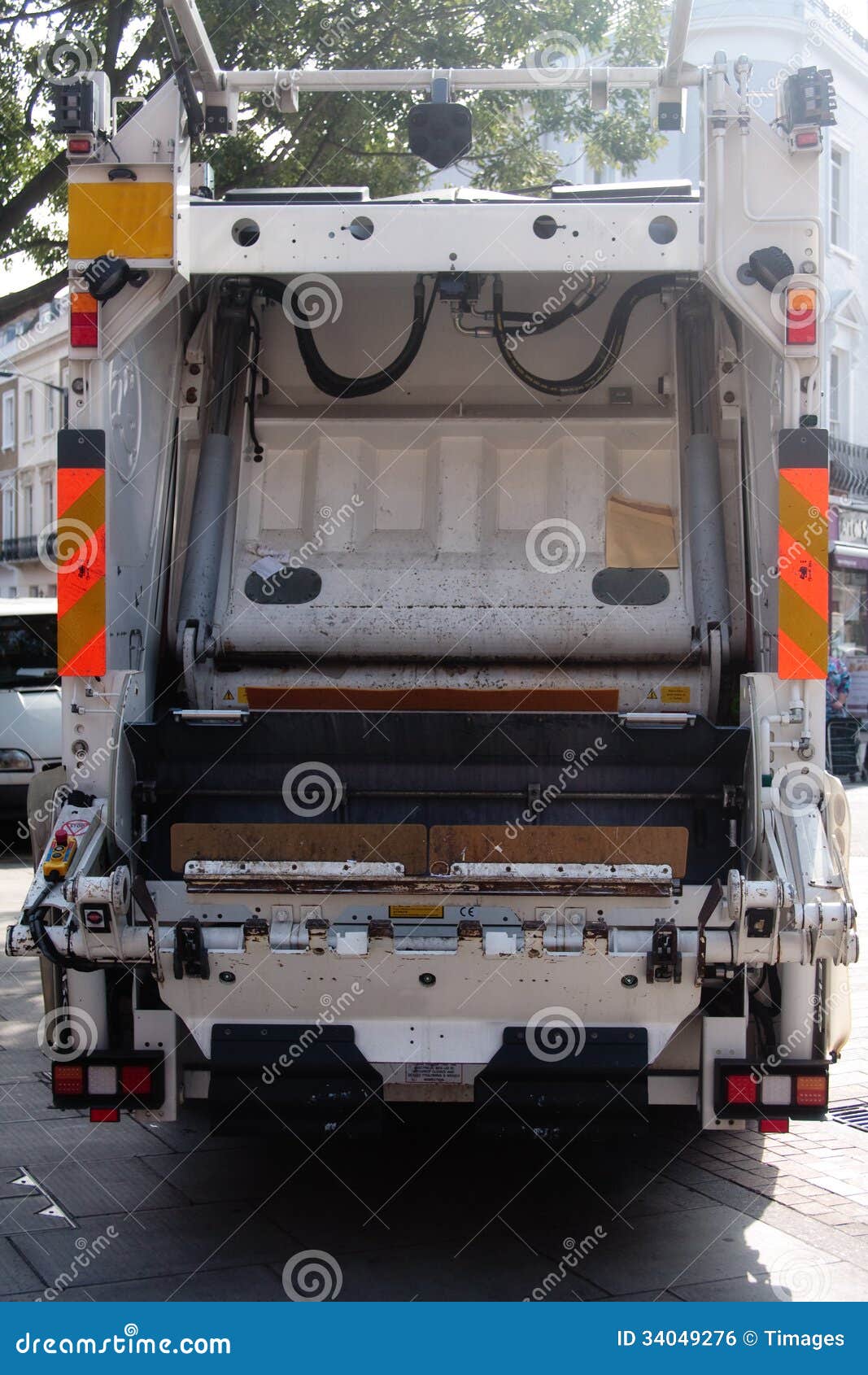 Dustcart stock photo. Image of vertical, rubbish, vehicles - 34049276